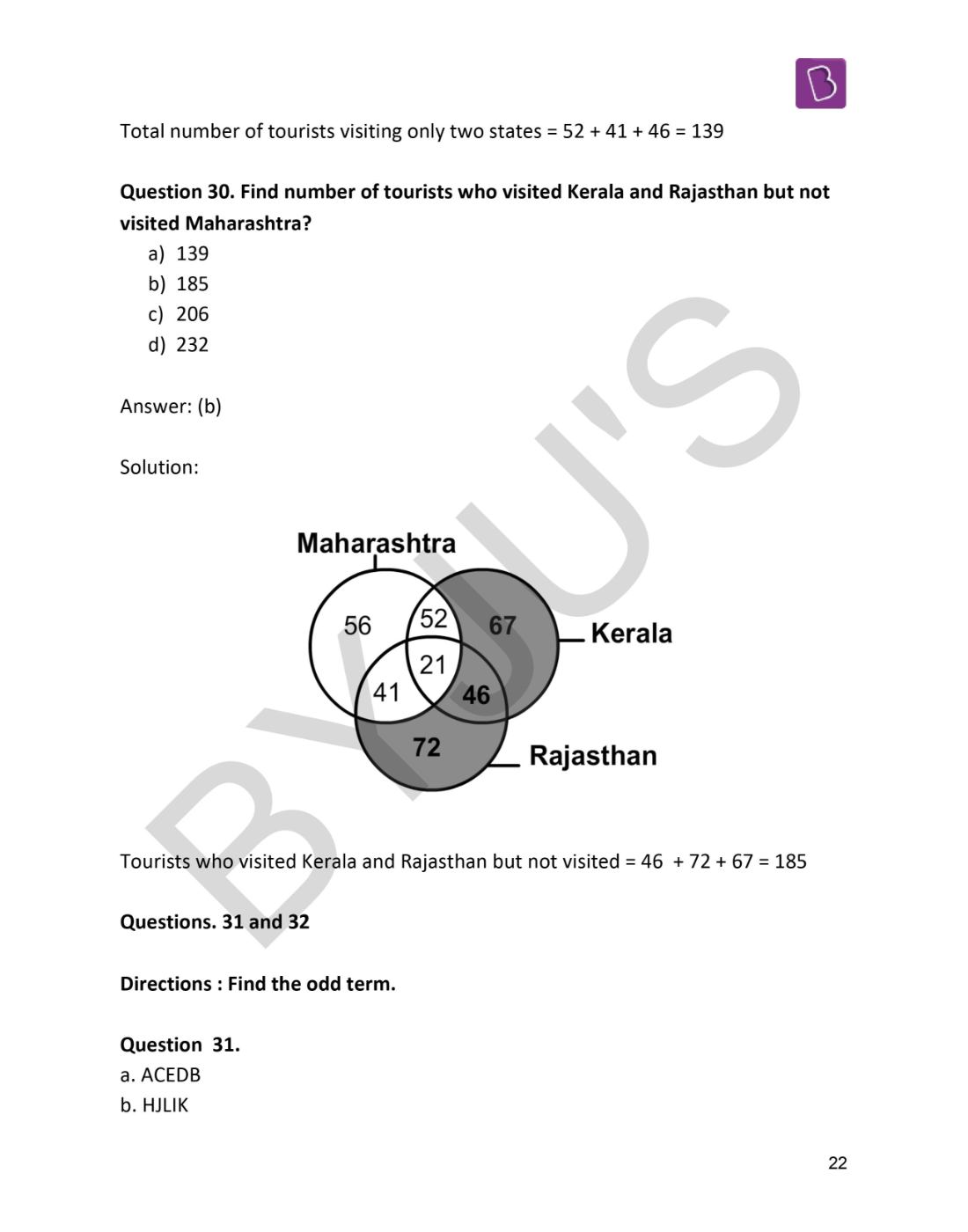 Maharashtra 2020-21 NTSE Stage 1 Answer Key & Question Paper With Solutions