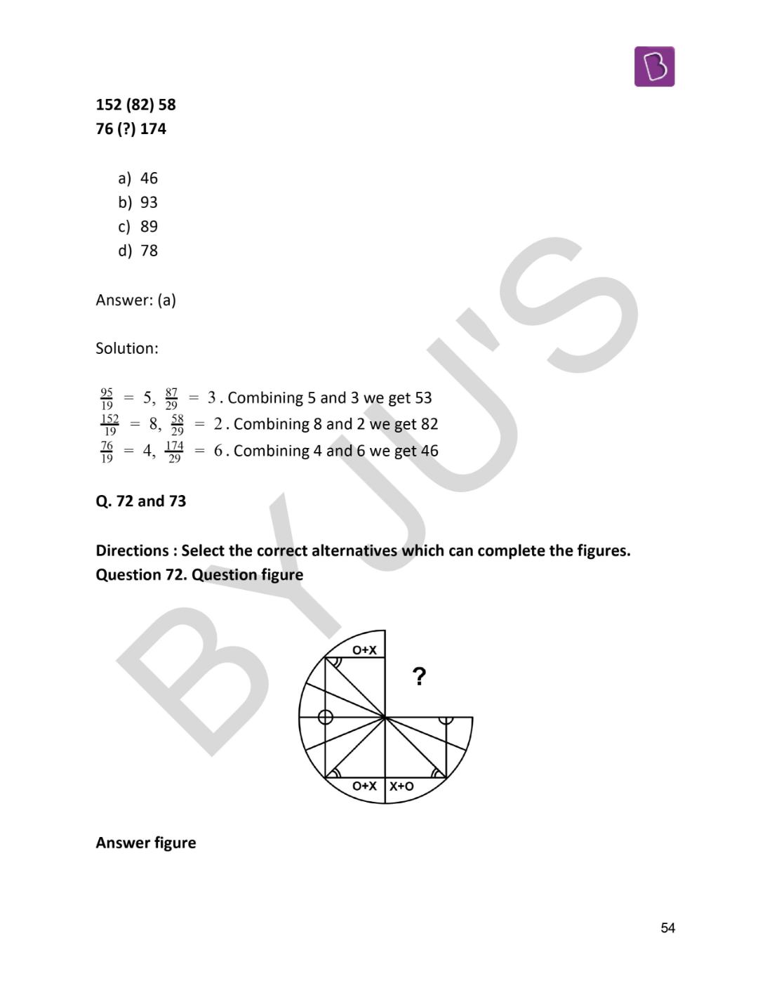 Maharashtra 2020-21 NTSE Stage 1 Answer Key & Question Paper With Solutions