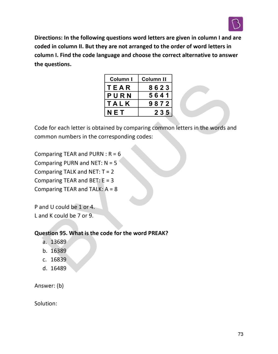 Maharashtra 2020-21 NTSE Stage 1 Answer Key & Question Paper With Solutions