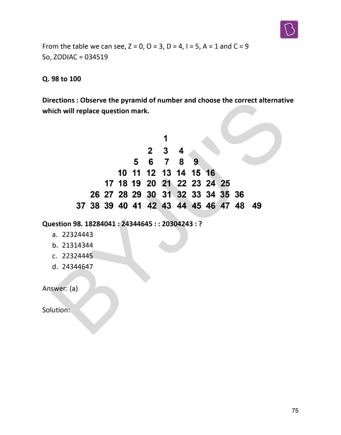 Maharashtra 2020-21 NTSE Stage 1 Answer Key & Question Paper With Solutions