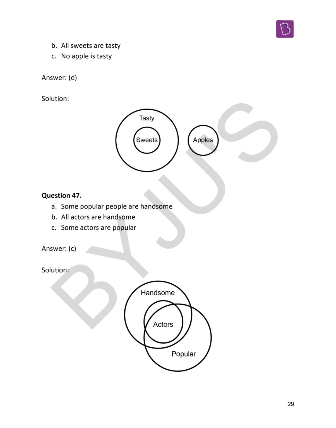Haryana 2020-21 NTSE Stage 1 Answer Key & Question Paper With Solutions