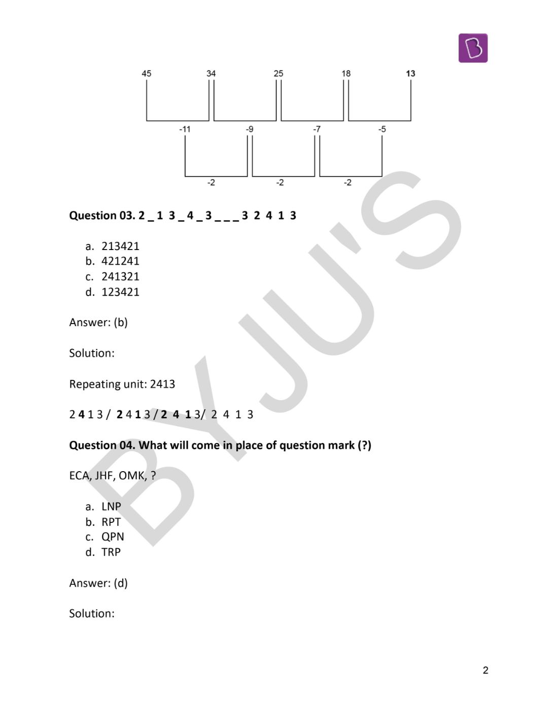 Jharkhand 2020-21 NTSE Stage 1 Answer Key & Question Paper With Solutions