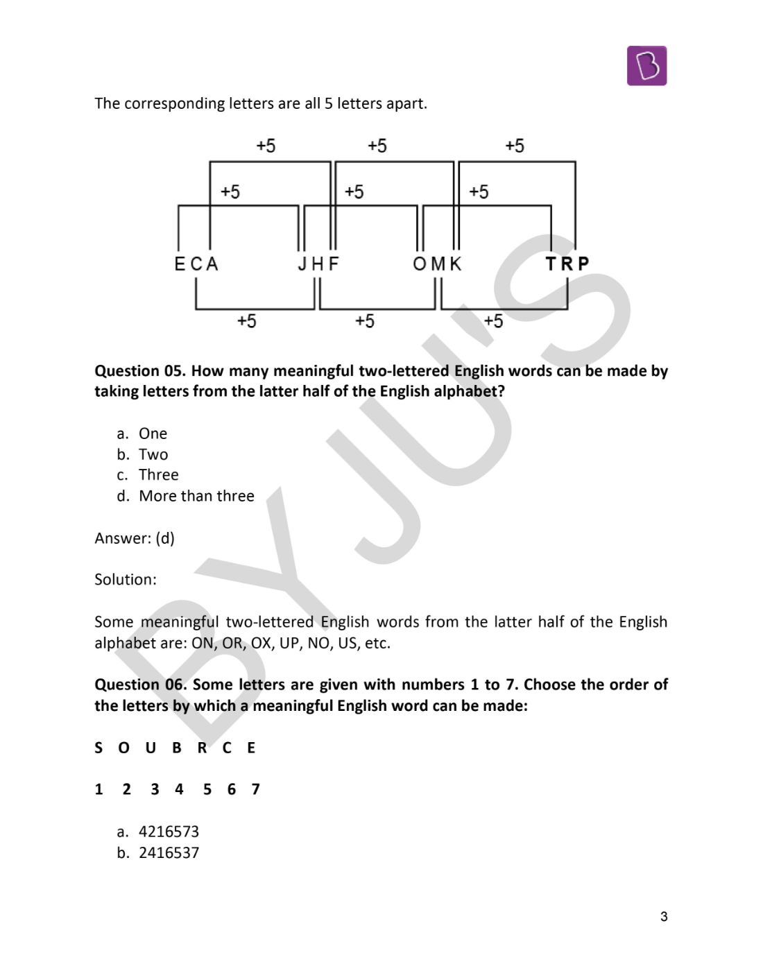 Jharkhand 2020-21 NTSE Stage 1 Answer Key & Question Paper With Solutions