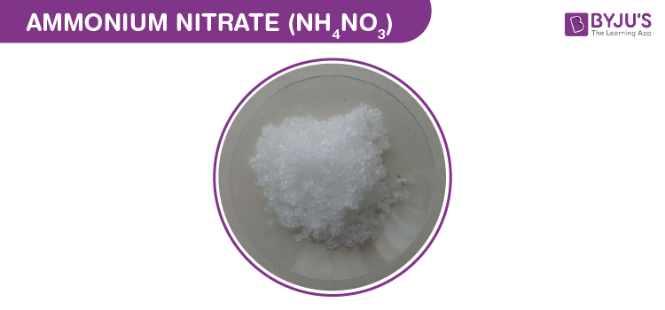 What is Ammonium Nitrate? (NH4NO3) - Facts, Structure, Properties & Uses