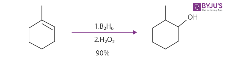 Hydroboration - Definition, Process Description, and Examples | H-B ...