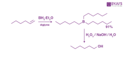 Hydroboration Oxidation - Mechanism, Reaction for Alkenes and Alkynes