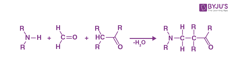 Mannich Reaction Mechanism - Reaction Details and Applications