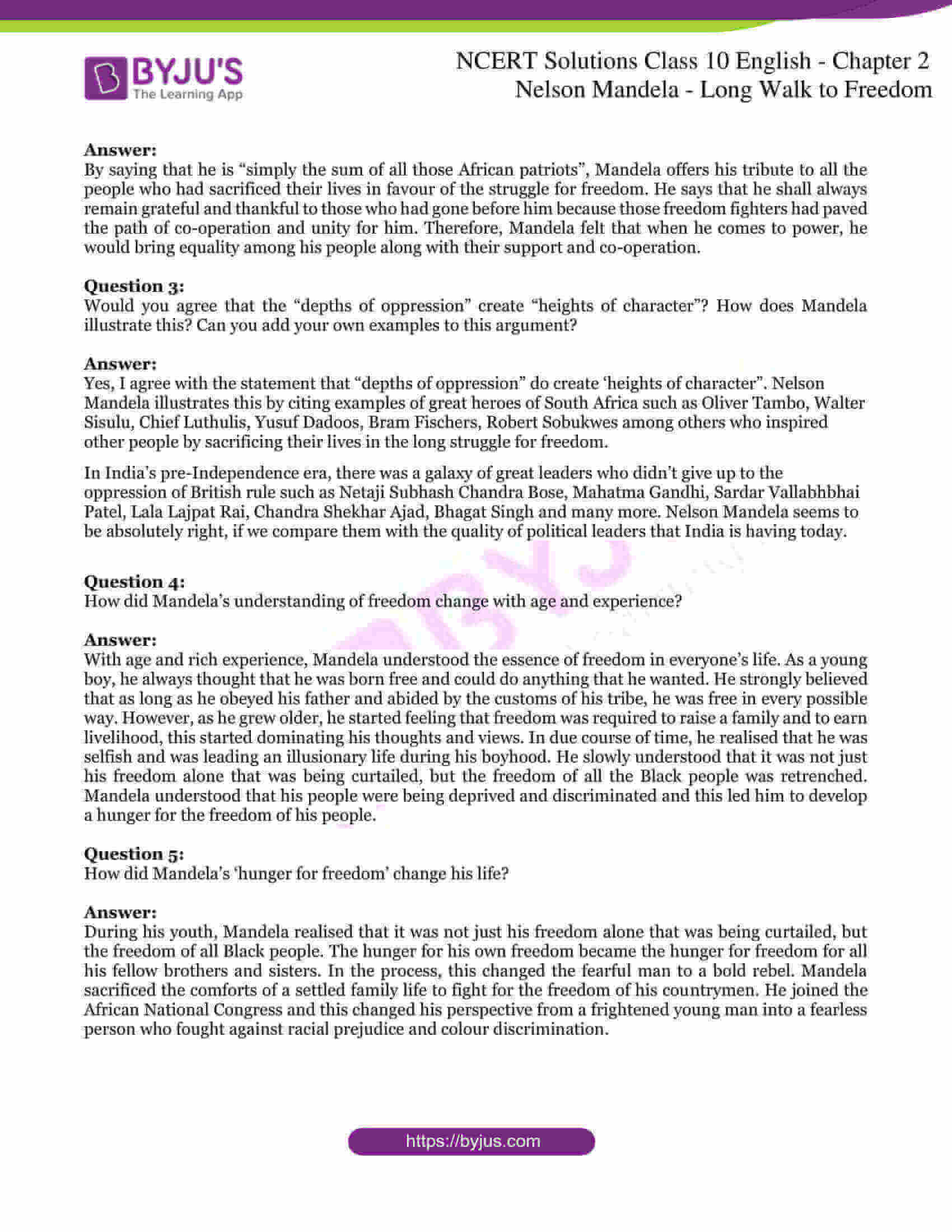 Ncert Solutions First Flight Class 10 English Chapter 2 05