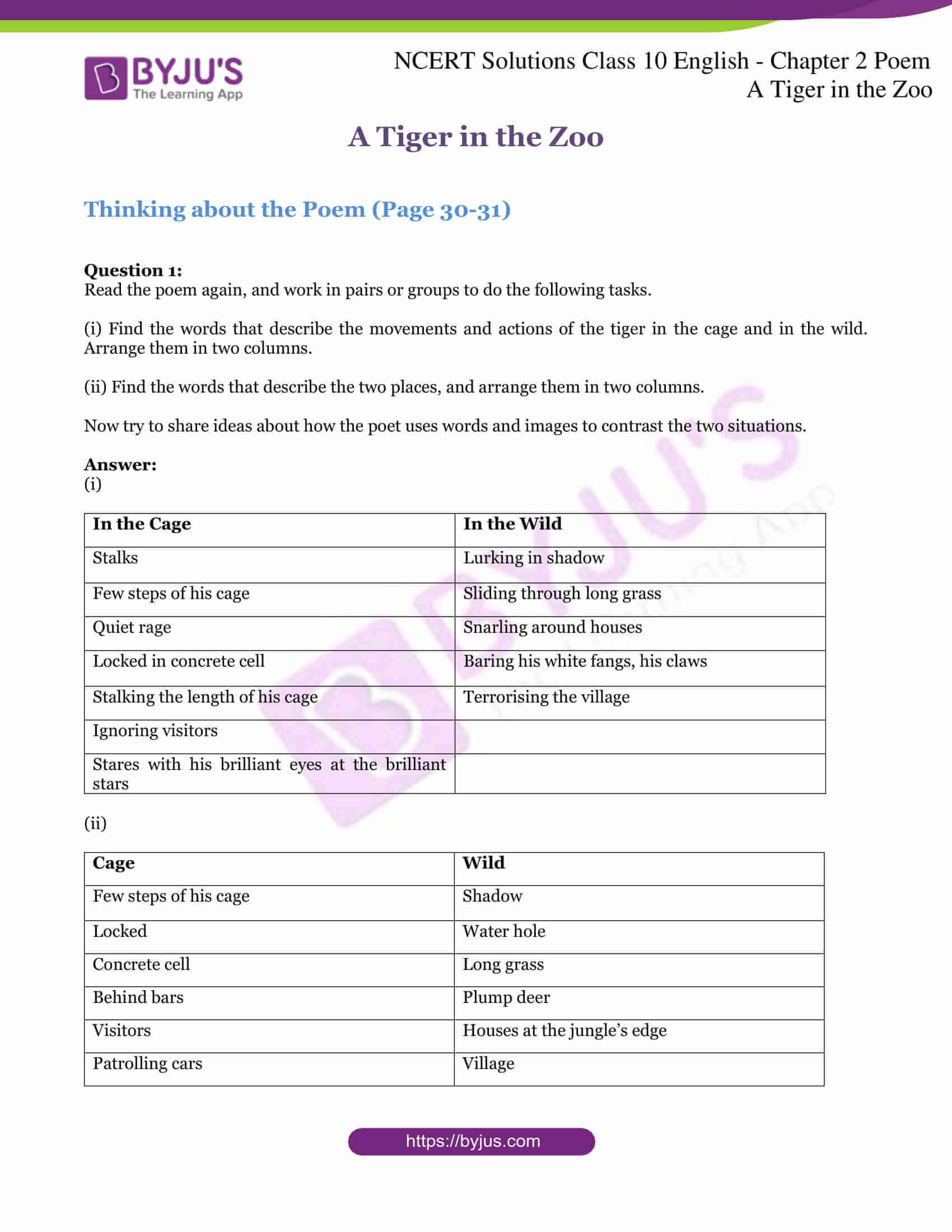 NCERT Solutions For Class 10 English First Flight Chapter 2 Nelson NCERT Solutions For Class 10 English First Flight Chapter 2 Nelson
