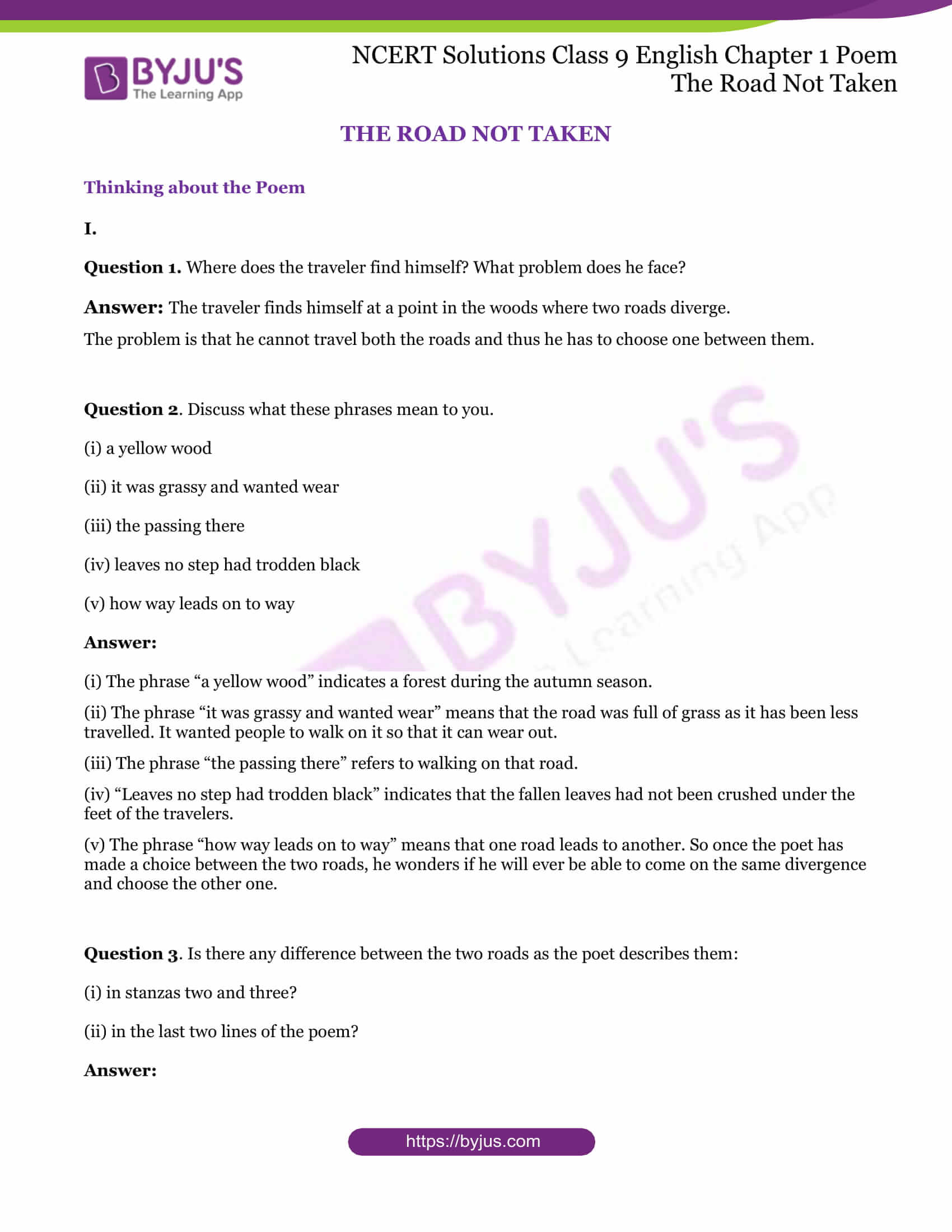 NCERT Solutions for Class 9 English Beehive Chapter 1 The Fun They Had ...