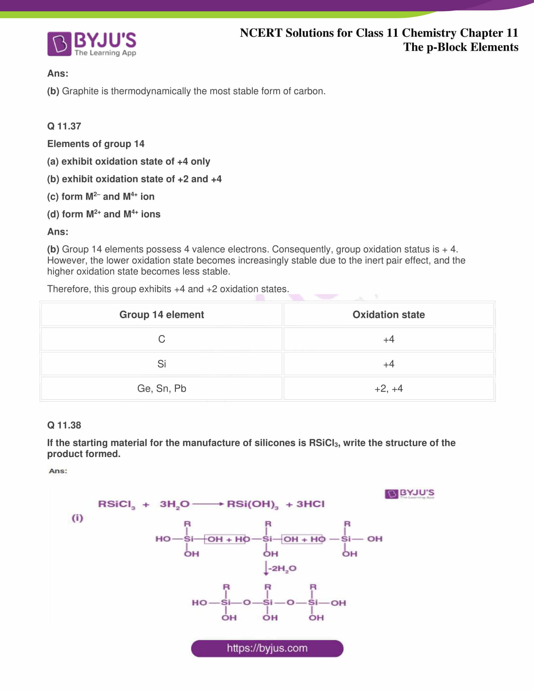 NCERT Solutions for Class 11 Chemistry Chapter 11 - 2021