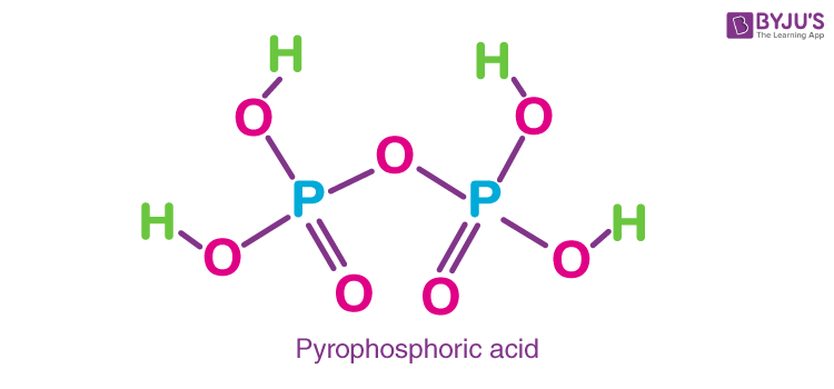 How many P-O-P bonds are there in in Pyrophosphoric acid? - Q&A