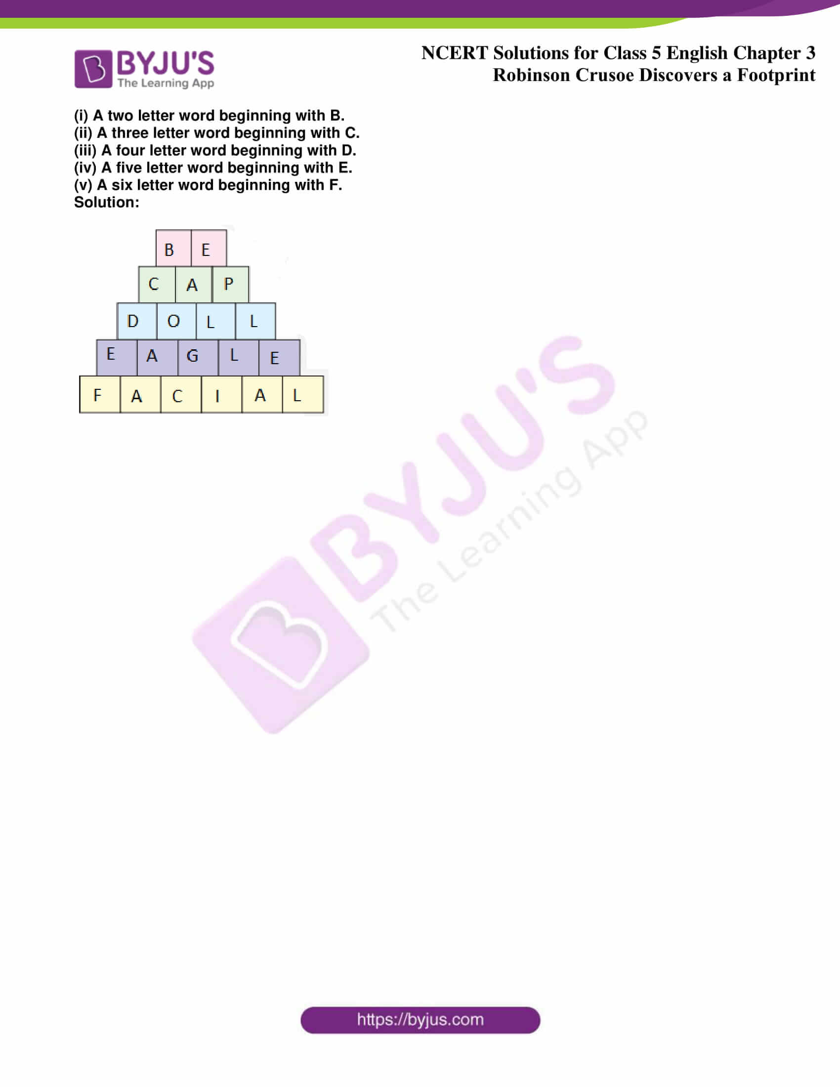 NCERT Solutions For Class 5 English Chapter 3 My Shadow And Robinson ncert-solutions-for-class-5-english-chapter-3-my-shadow-and-robinson