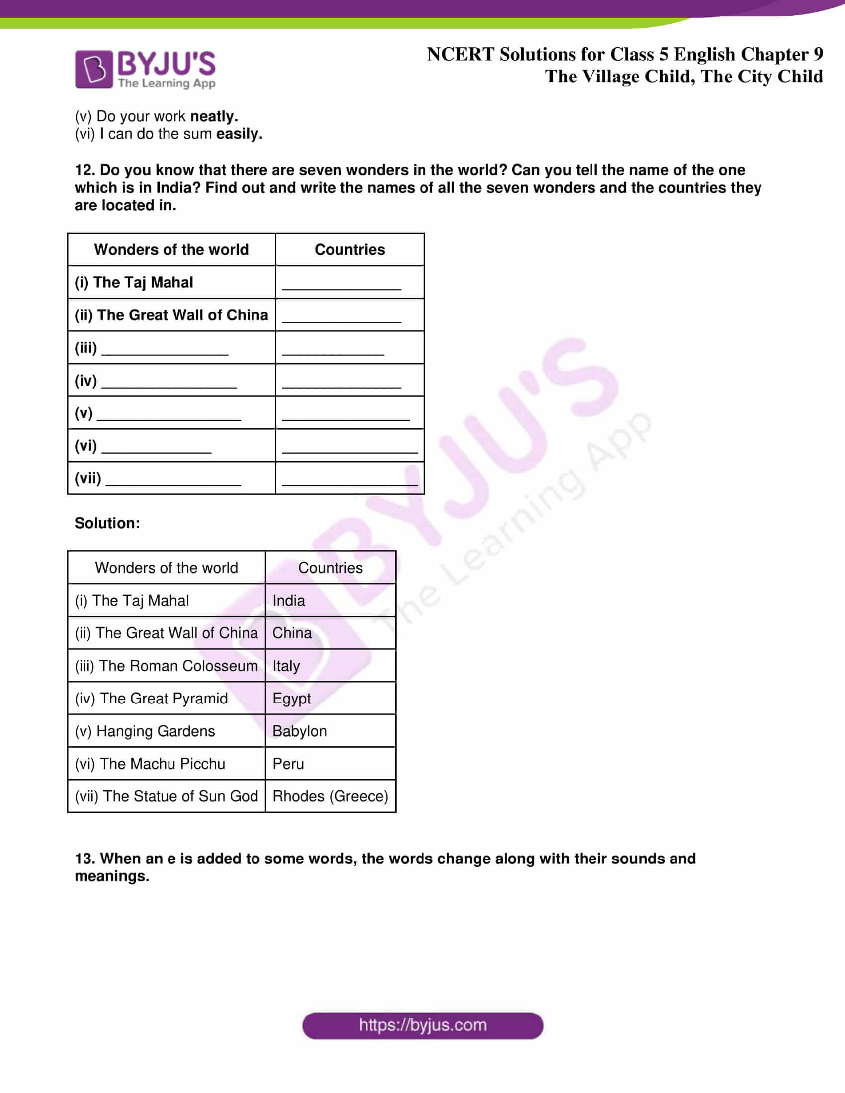 NCERT Solutions For Class 5 English Chapter 9 Sing A Song Of People And ncert-solutions-for-class-5-english-chapter-9-sing-a-song-of-people-and