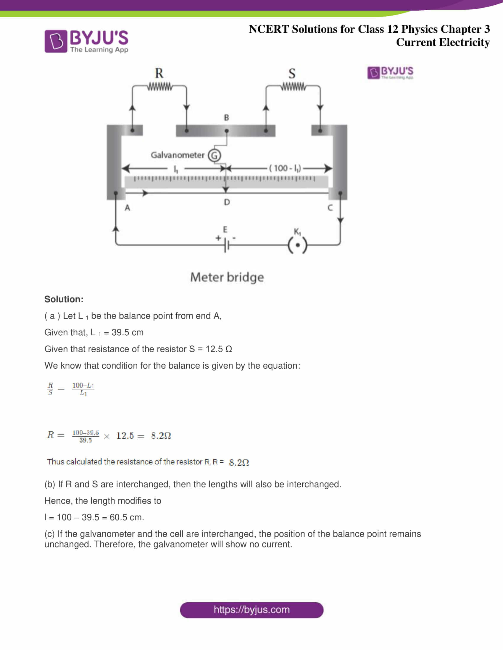 NCERT Solutions for Class 12 Physics Chapter 3 Current Electricity