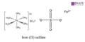 Ferrous Sulfate (FeSO4) - Structure, Formula, Properties, Uses, and ...