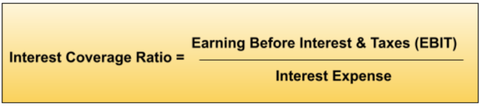 How is interest coverage ratio calculated? Get Answers at BYJU’S