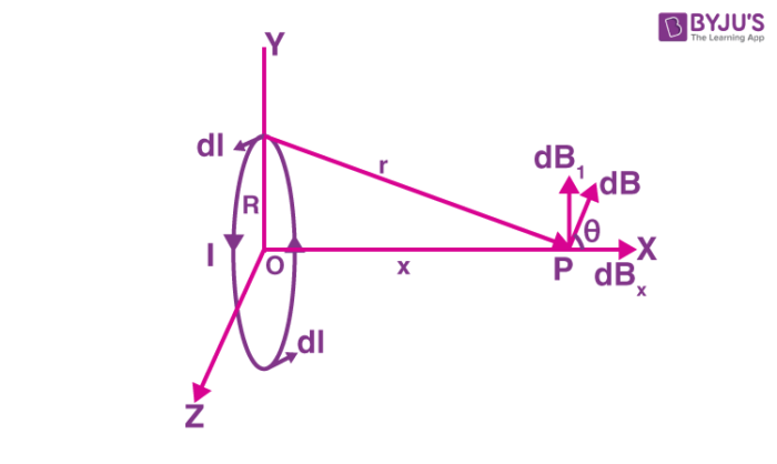 Magnetic Field on the Axis of a Circular Current Loop - Evaluate the ...