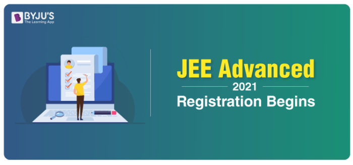 JEE Advanced 2021 Registration Begins - JEE Advanced Application Form ...