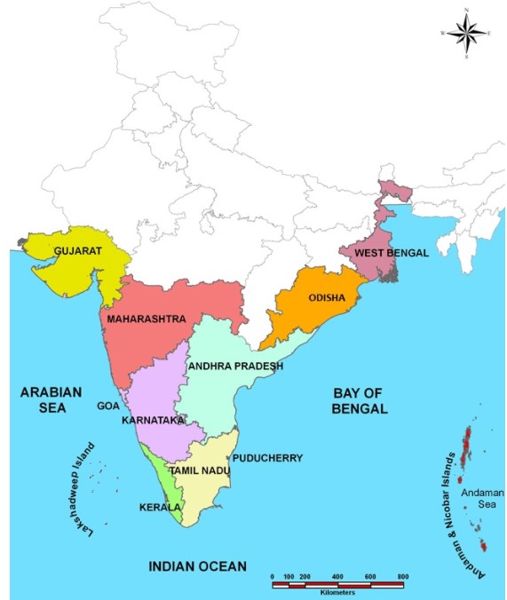 State Boundaries Of India State Boundaries Of India 1991 2022 10 19