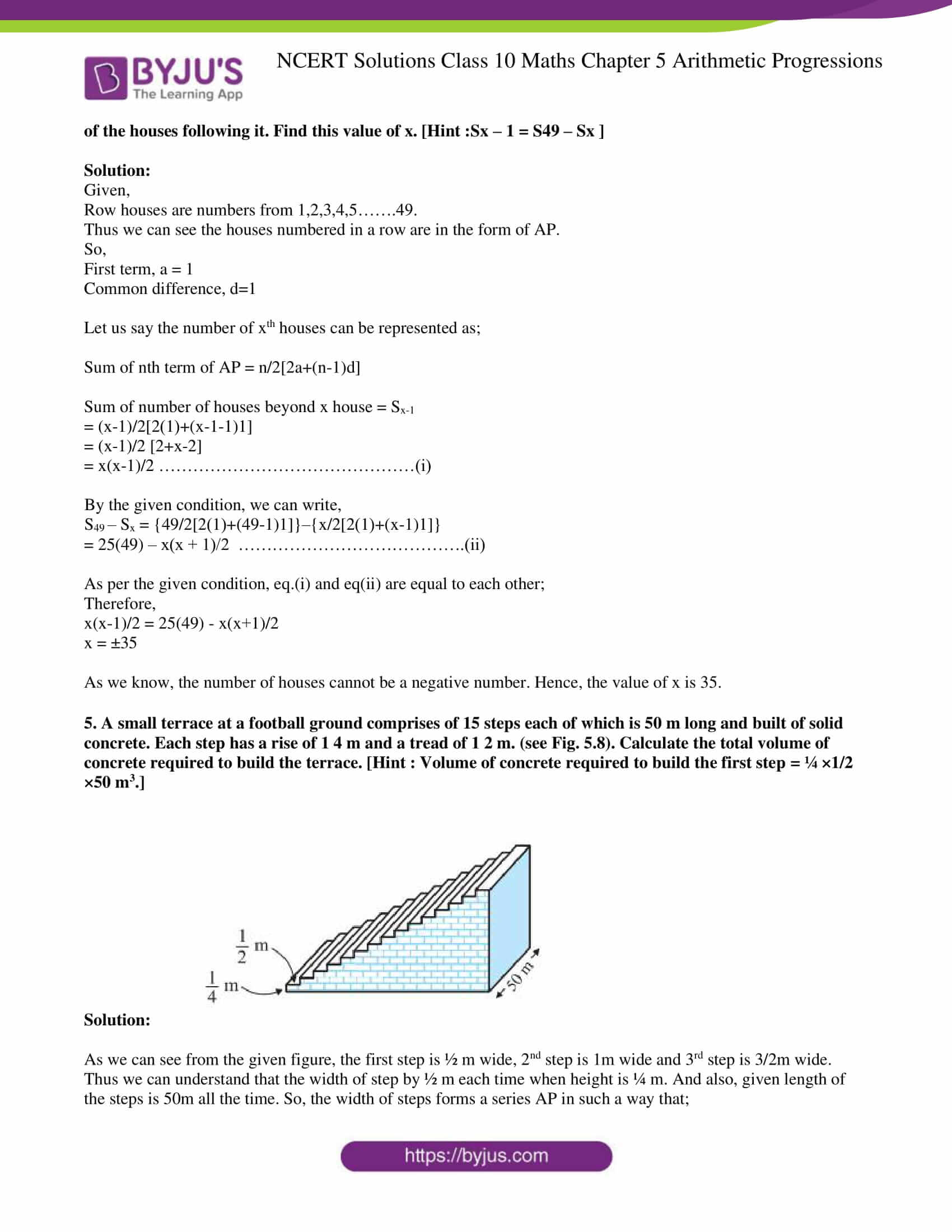 NCERT Solutions for Class 10 Maths Exercise 5.4 Chapter 5 Arithmetic ...