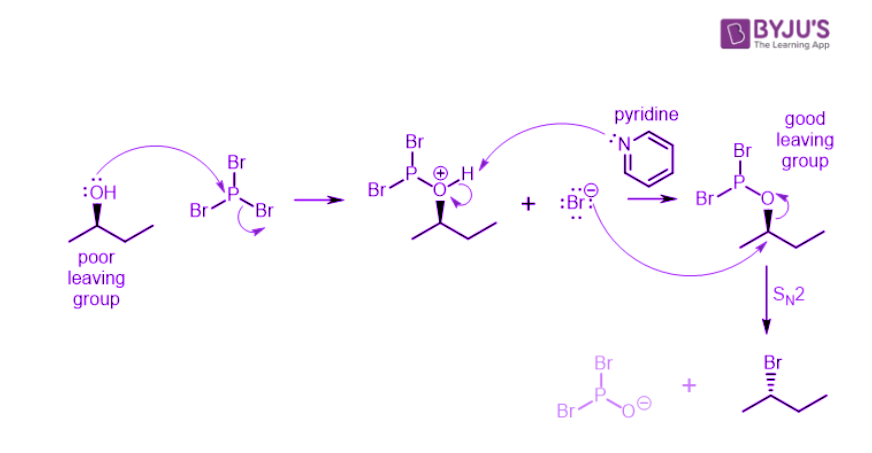PBr3 Reaction - Different Reactions of PBr3, PBr3 Mechanism and Applications along with FAQs