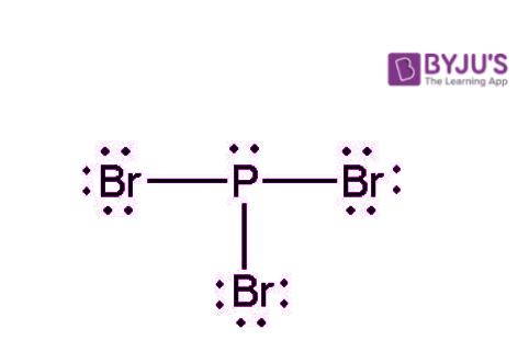 Lewis structure of PBr3 - How to draw Lewis structure of PBr3, Polarity ...