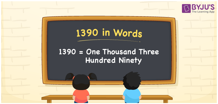 1390 In Words 1390 Spelling Write 1390 In Words