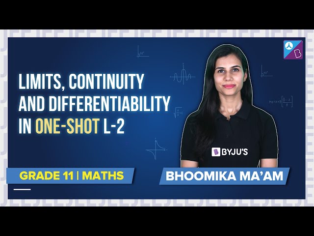 Limits, Continuity and Differentiability Notes for IIT JEE