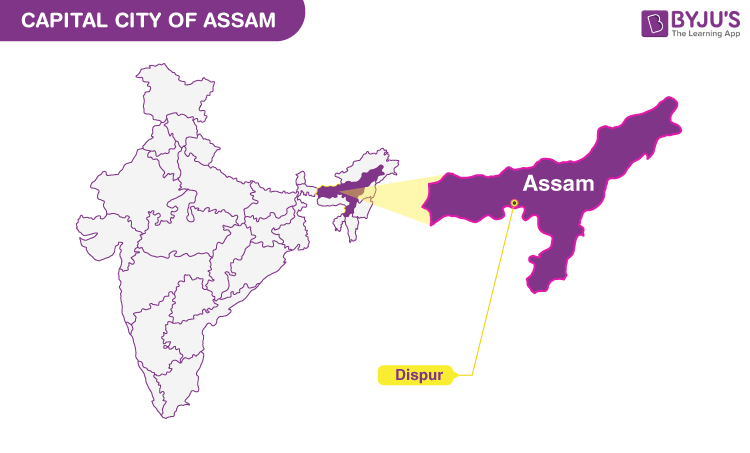 What is the Capital of Assam? - Dispur