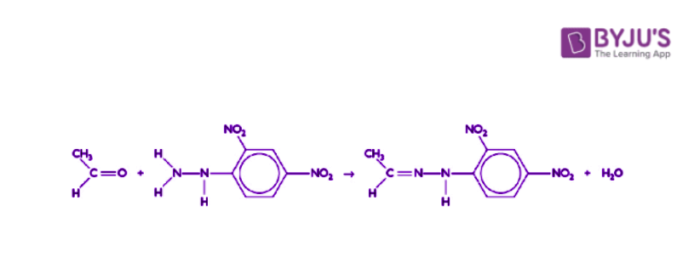 2,4 DNP Test (2,4-Dinitrophenylhydrazine)[C6H3(NO2)2NHNH2] - Brady’s ...