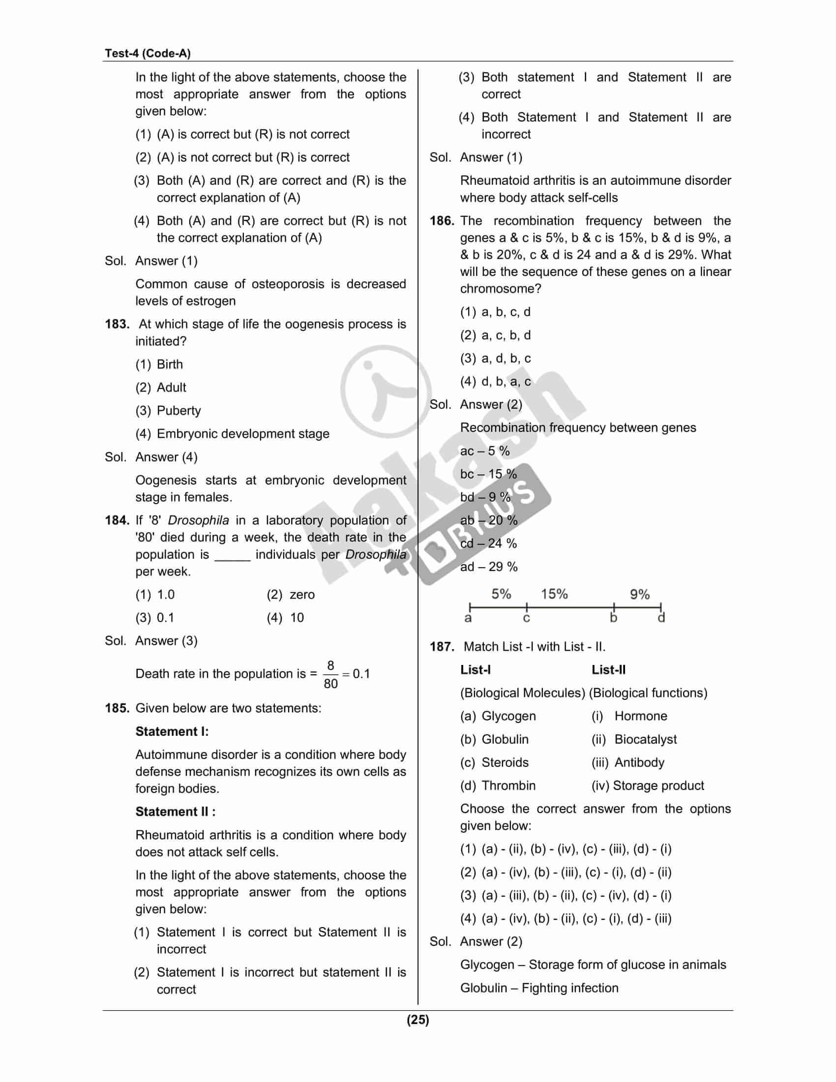 NEET 2022 Biology Question Paper With Solutions 17th July Explore