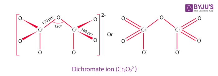 (Cr2O72-) - Dichromate Structure, Properties and Uses