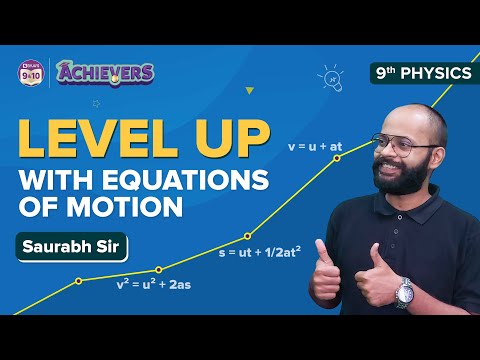 Derivation of Equations of Motion - Algebraic, Graphical & Calculus Methods