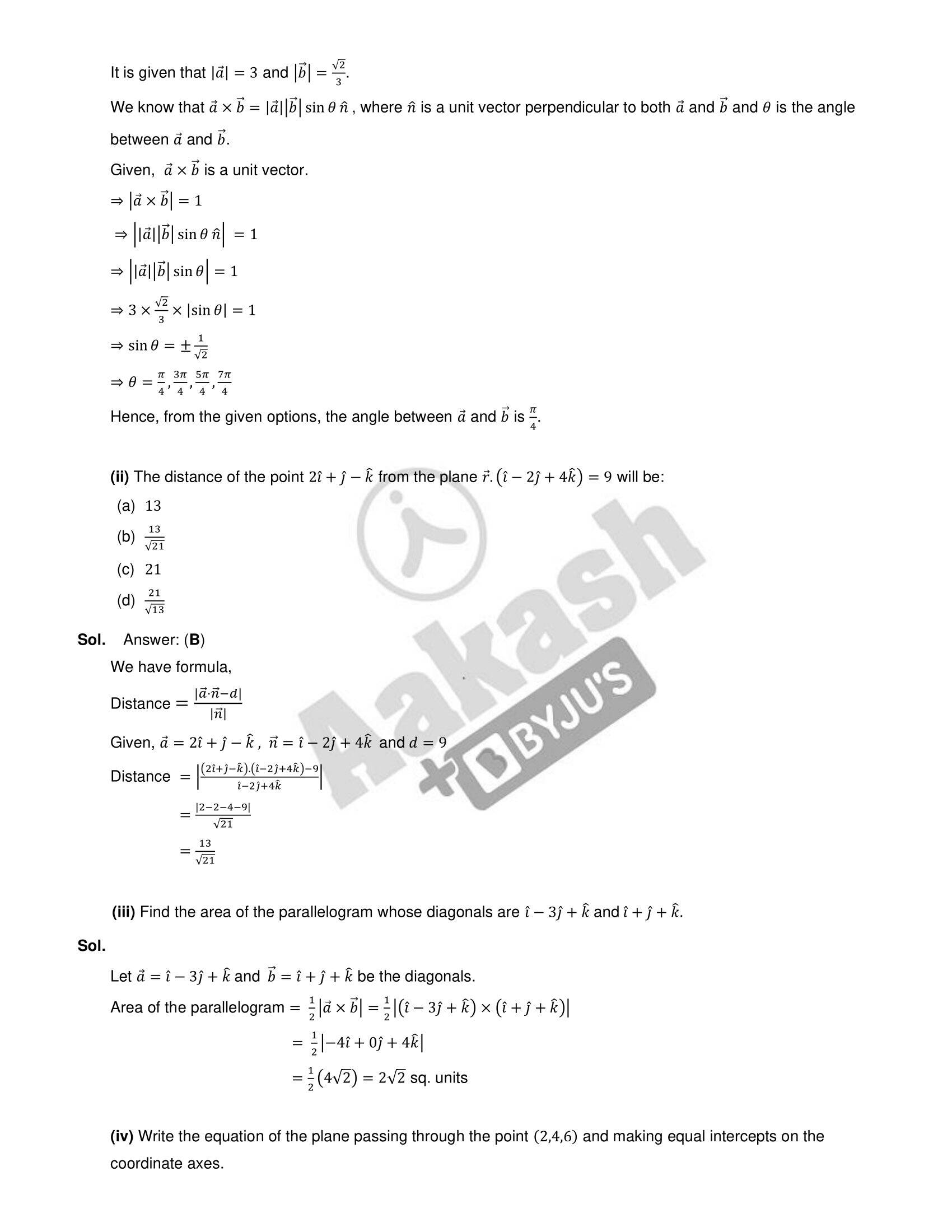 ISC Class 12 Maths Question Paper Solution 2023 Download PDF