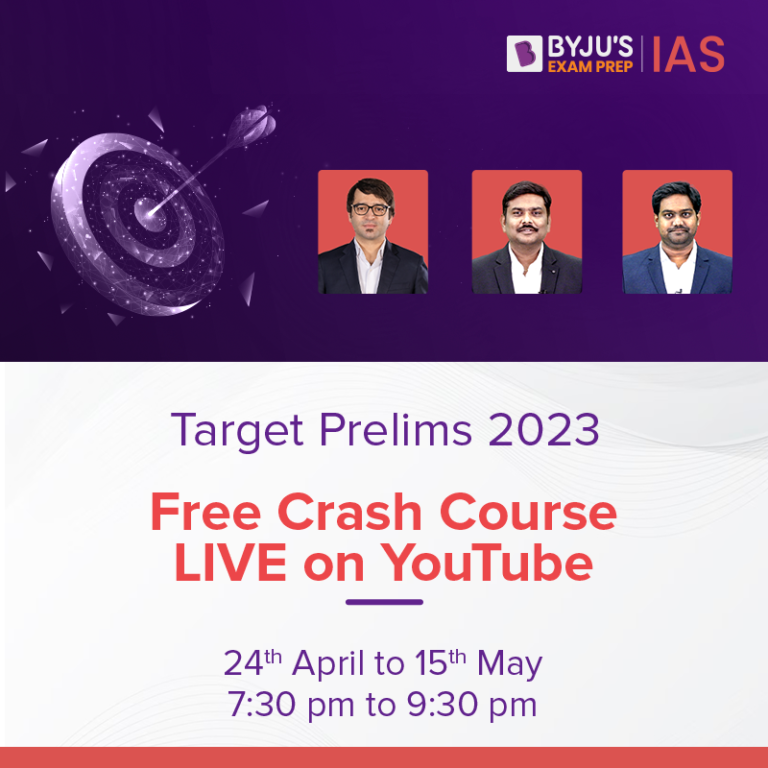 Target Prelims Crash Course For Upsc 2023 Enroll Now