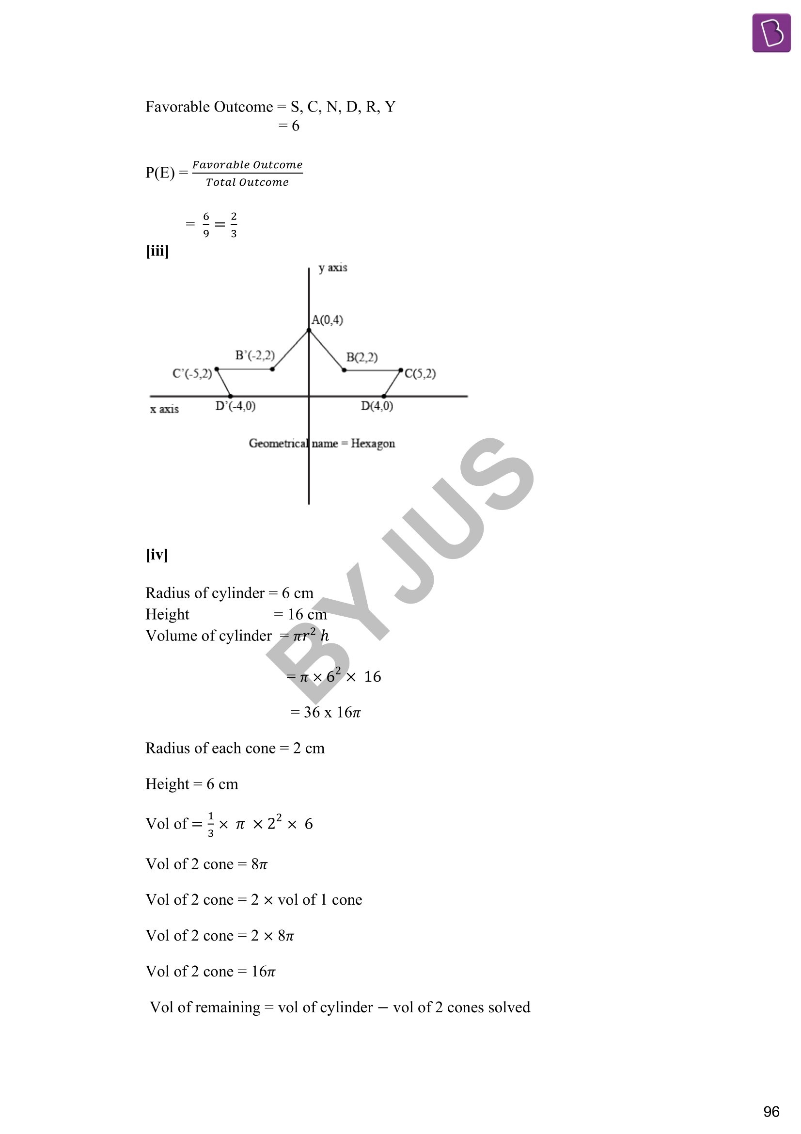 ICSE Class 10 Maths Question Paper Solution 2022