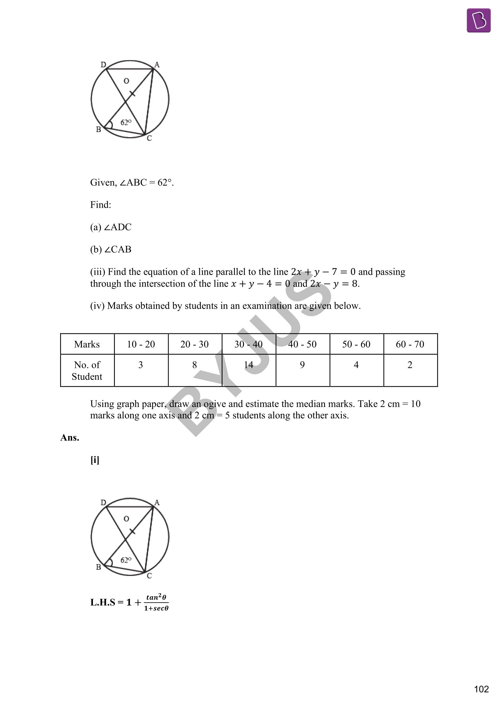 ICSE Class 10 Maths Question Paper Solution 2022