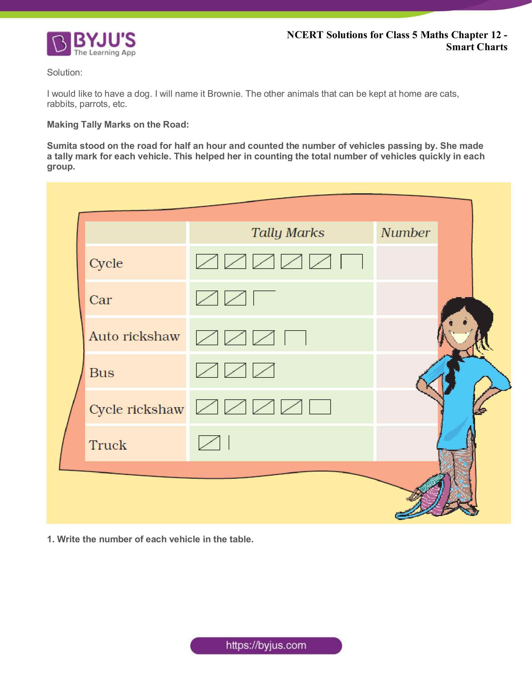 NCERT Solutions Class 5 Maths Chapter 12 Smart Charts Free Download NCERT Solutions Class 5 Maths Chapter 12 Smart Charts Free Download