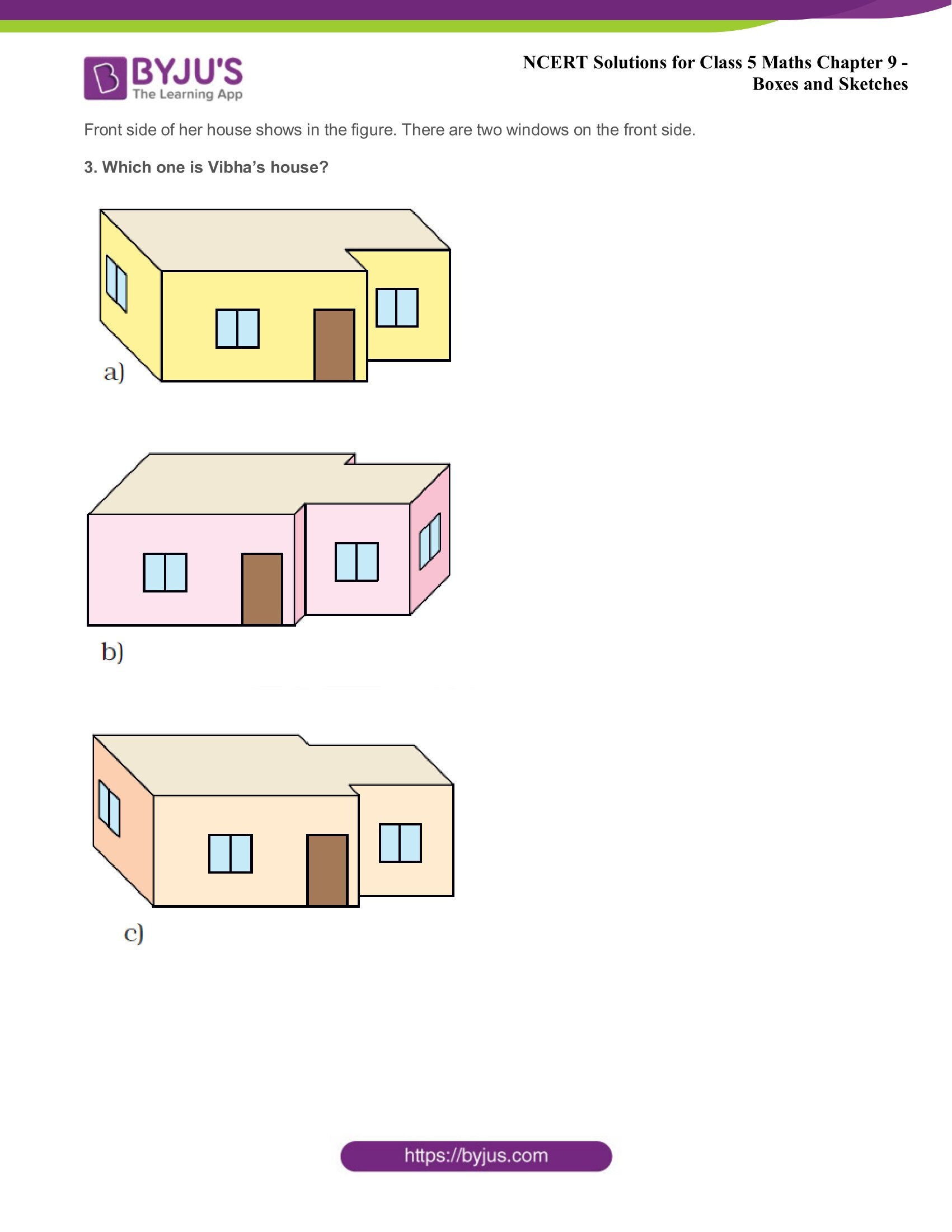 NCERT Solutions Class 5 Maths Chapter 9 Boxes And Sketches Download Now NCERT Solutions Class 5 Maths Chapter 9 Boxes And Sketches Download Now